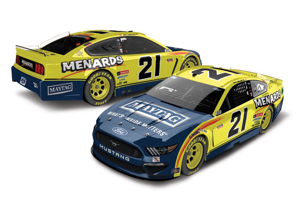 Matty D 2020 Menards scheme (Maytag blue version) : r/NASCAR