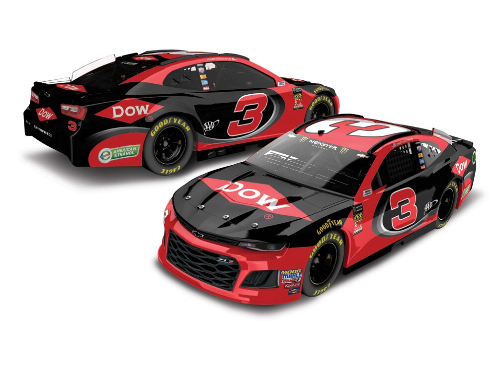 Austin Dillons 2019 Dow paint scheme : r/NASCAR