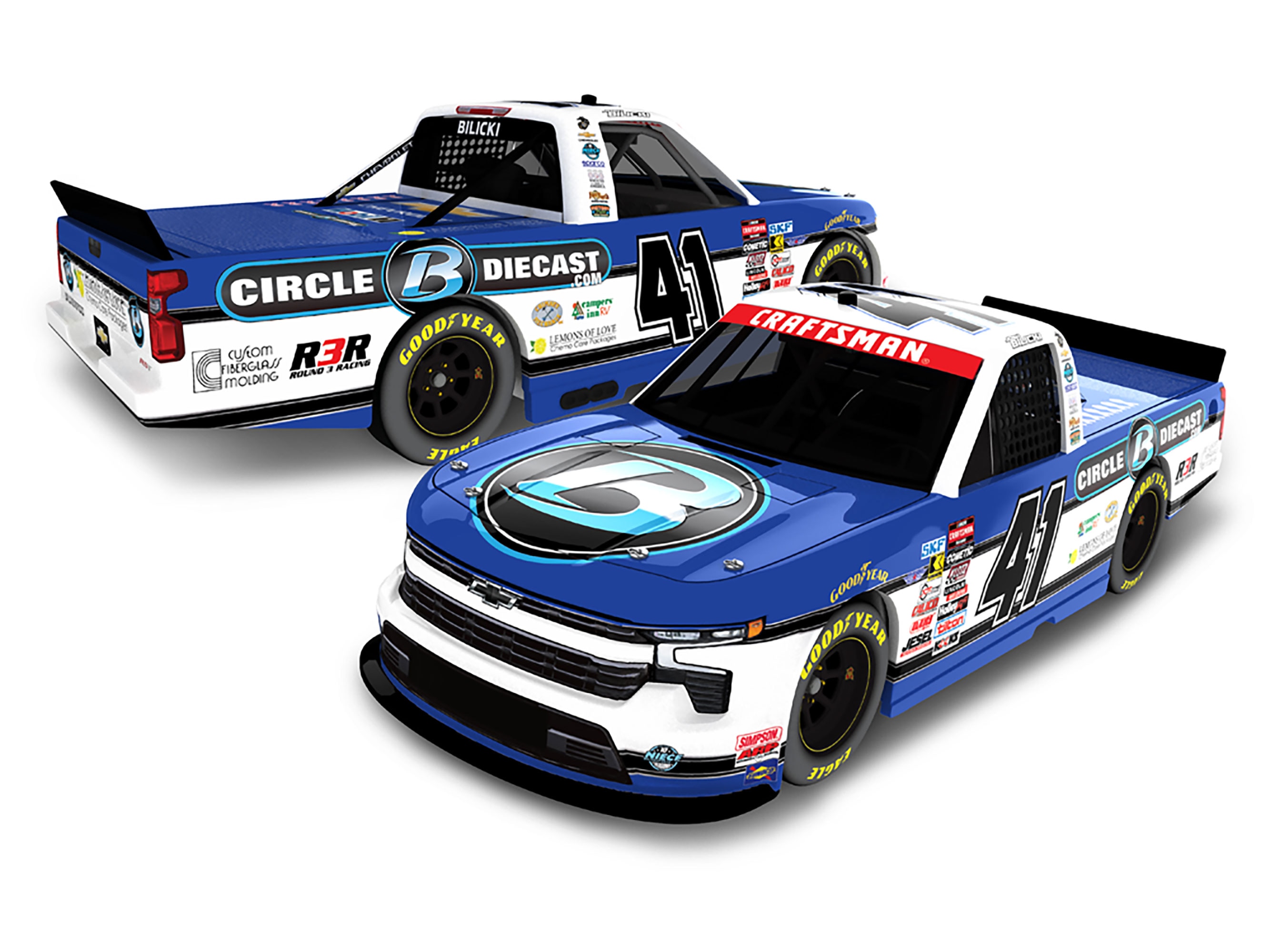 JOSH BILICKI 2025 CIRCLE B DIECAST 1:64 ARC DIECAST