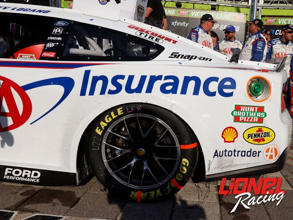 JOEY LOGANO 2025 AAA INSURANCE TEXAS WIN 1:24 ELITE DIECAST