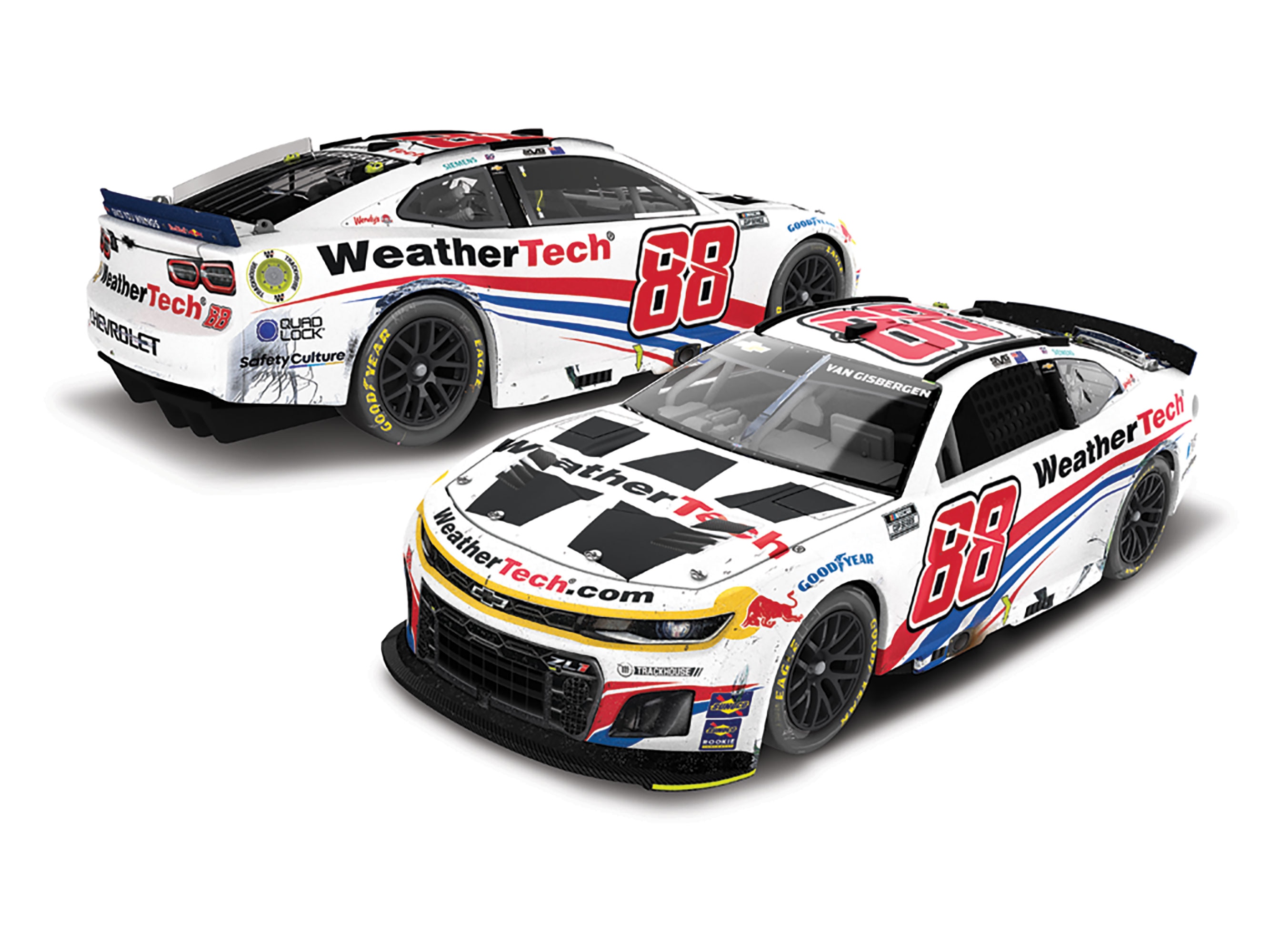 SHANE VAN GISBERGEN 2025 WEATHERTECH CHICAGO RACED WIN 1:24 ELITE ...