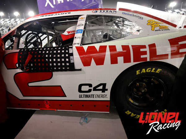 JESSE LOVE 2025 WHELEN DAYTONA RACED WIN 1:24 AUTOGRAPHED ARC DIECAST