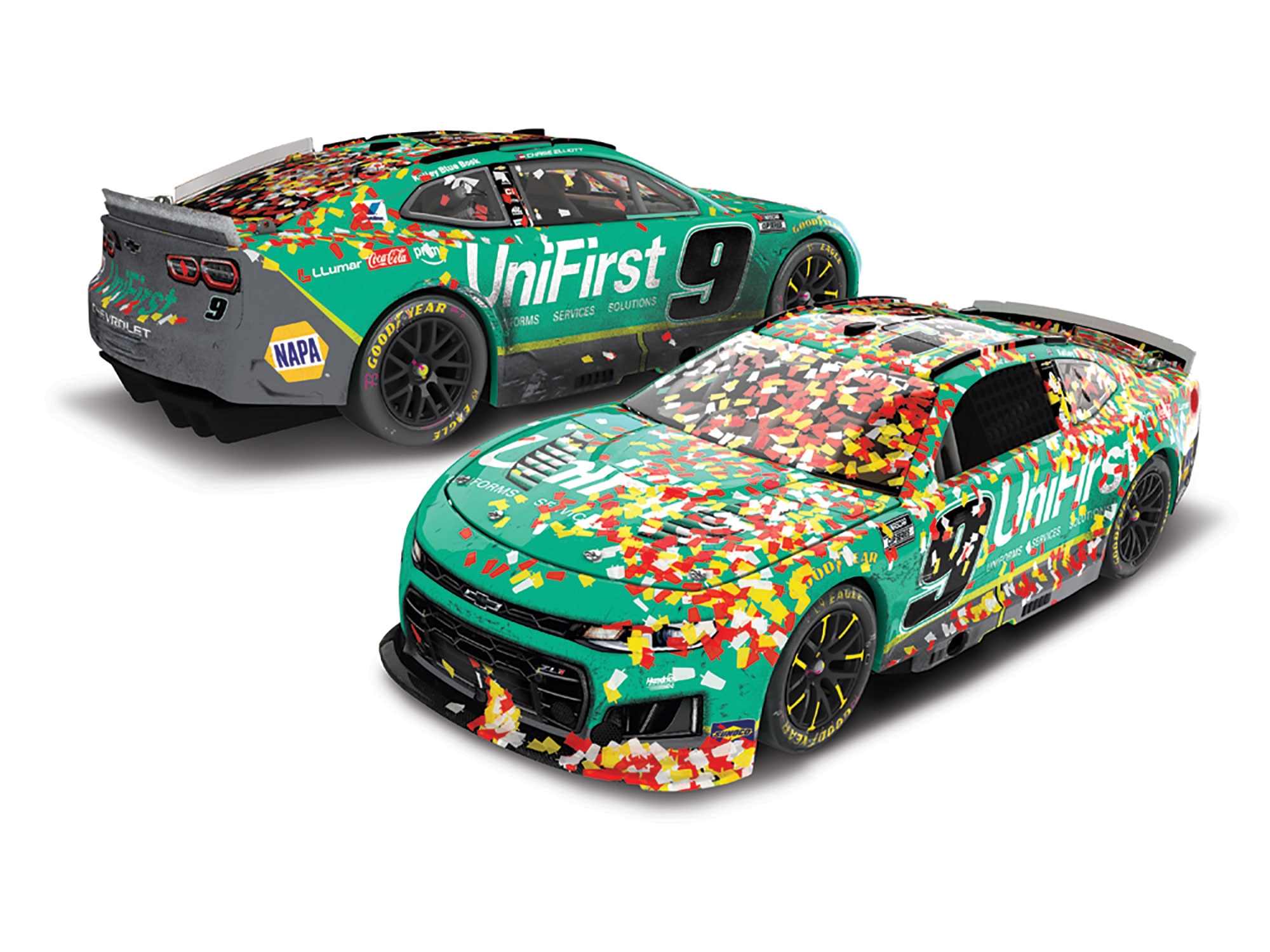 CHASE ELLIOTT 2026 UNIFIRST MARTINSVILLE RACED WIN 1:24 ELITE PREMIER ...
